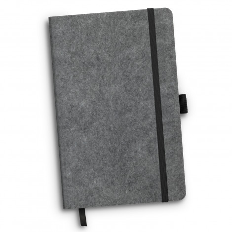 RPET Felt Hard Cover Notebook - Kotuku Workwear